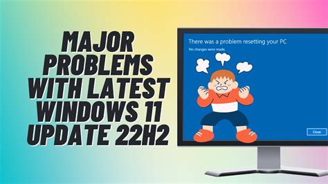 Major Problems With Latest Windows 11 Update Youtube