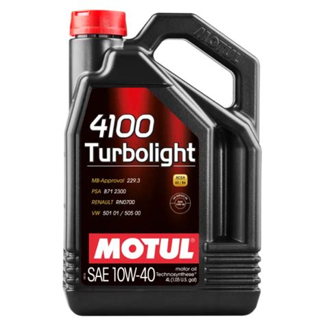 MOTUL 4100 TURBOLIGHT 10W-40 - Kai Shen Marketing Sdn. Bhd.