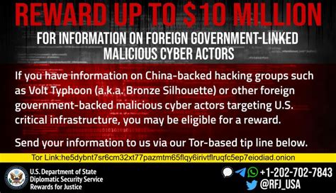 rewards for justice on linkedin hackers continue to target u s
