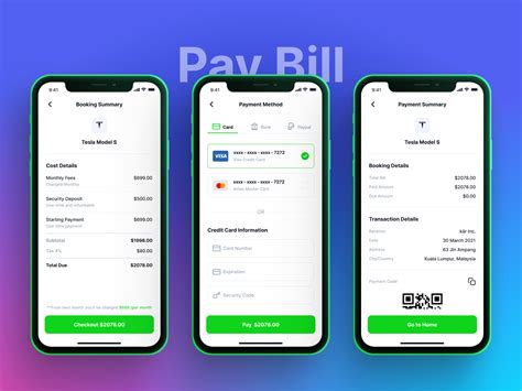 Car Rental And Subscription App Payment By Akbar Hossain On Dribbble