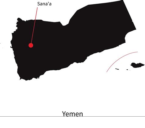 Printable Capital Of Yemen Map Free Download And Print For You