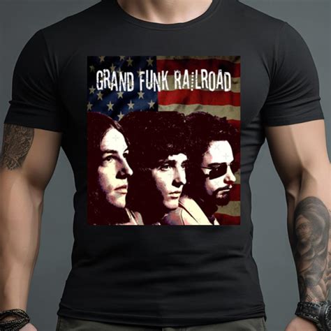 Grand Funk Railroad The Legend Music 1970s Shirt Hersmiles