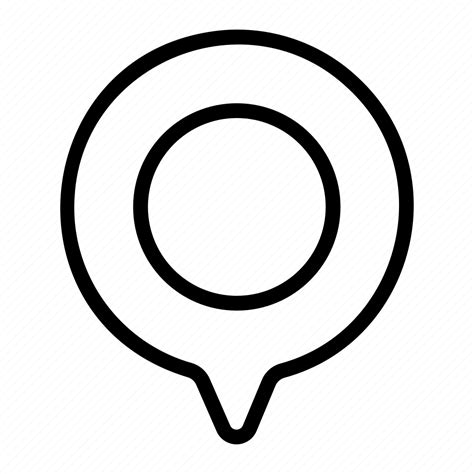 Location Pin Placeholder Maps Icon Download On Iconfinder