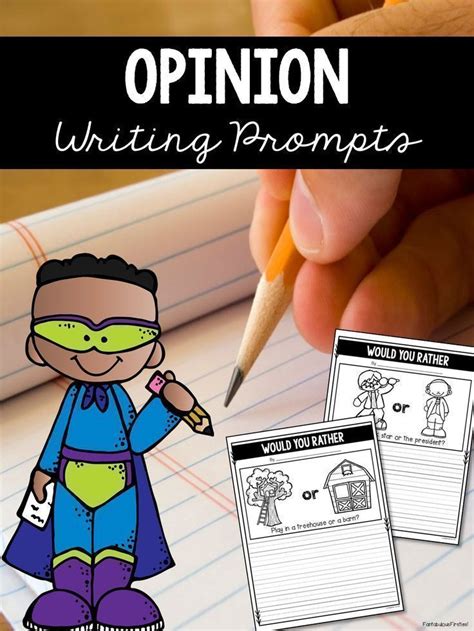 Opinion Writing Prompts For First Grade Opinion Writing Prompts