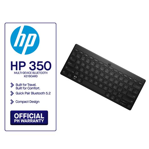 Hp Compact Multi Device Bluetooth Keyboard Shopee Philippines