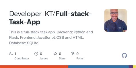 Full Stack Task Apppython Task Appmainpy At Master · Developer Kt