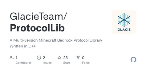 Github Glacieteamprotocollib A Multi Version Minecraft Bedrock