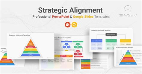 Strategic Alignment PowerPoint Diagrams Template Designs SlideGrand