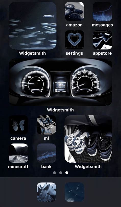 ios homescreen layout アイコン