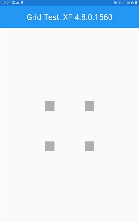 Bug Grid Broken In 4 8 0 1687 Issue 13034 Xamarin Xamarin Forms GitHub