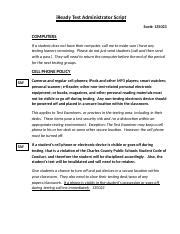 Guidelines For IReady Testing Administration Course Hero