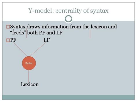 syntax the structure of sentences formal syntax learning