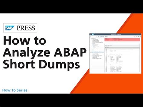 SAP GUI Transaction Code ST22 SAP Community