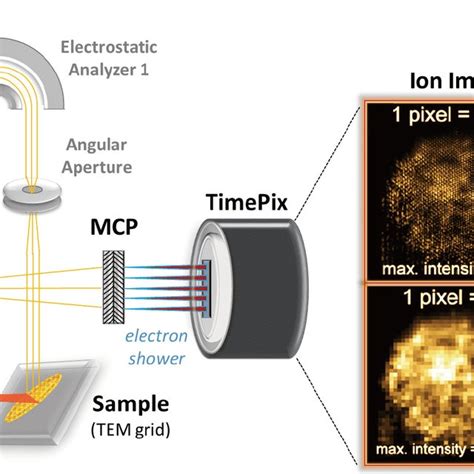 Schematic Diagram Of The Ims Imaging On The Planar Array The Ion Beam
