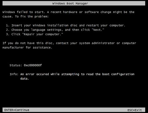Fix Xc F An Error Occurred While Attempting To Read The Boot Configuration Data TechCult