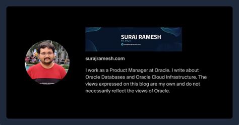 Suraj Ramesh On Linkedin Suraj Rameshs Blog