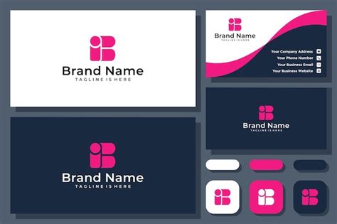 Premium Vector Ib Initials Vector Logo