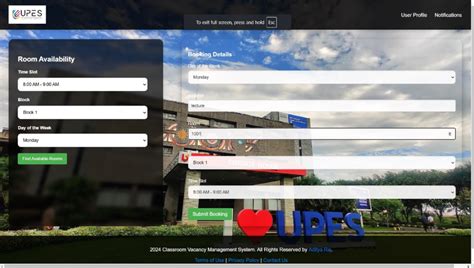 Classroom Vacancy Management System Classroom Vacancy And Mgt System