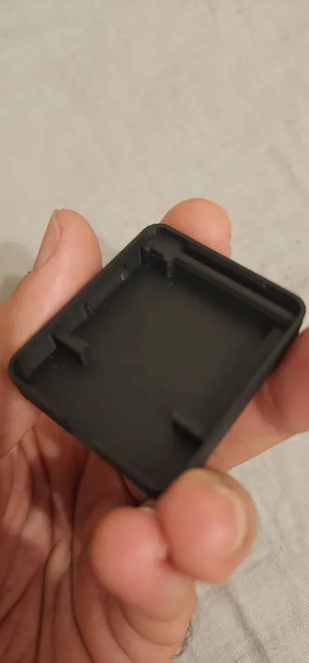 Tiny Esp8266 D1 Mini Case With Button By Алексей Белинский Download Free Stl Model