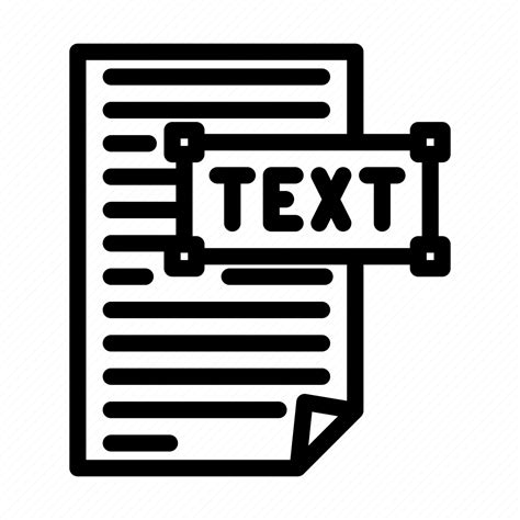 Text Document Natural Language Processing Nlp Tokenization Icon