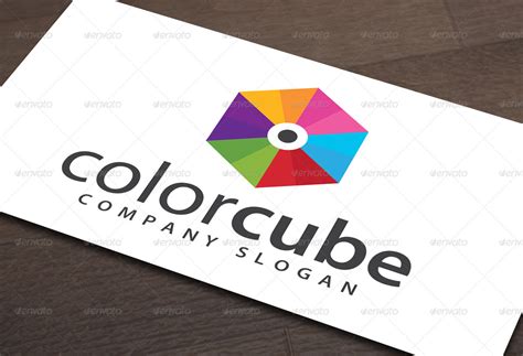 Colorful Cube Logo Template Logo Templates GraphicRiver