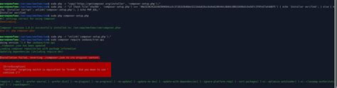 Php 73 Breaks Composer With Continuetargeting Error Solution