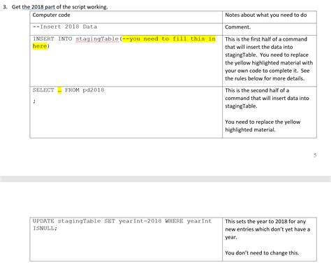i need help creating insert into and select