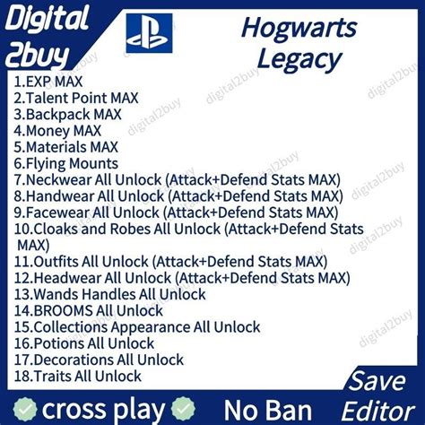 ps4 ps5 hogwarts legacy save editor hogwarts legacy save modding video