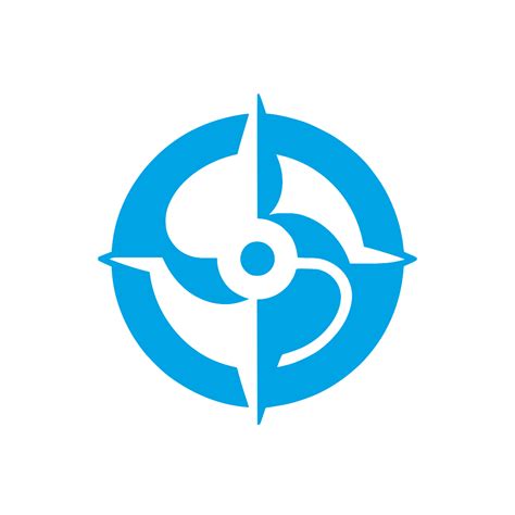 Abstract Compass Logo Logo Icons