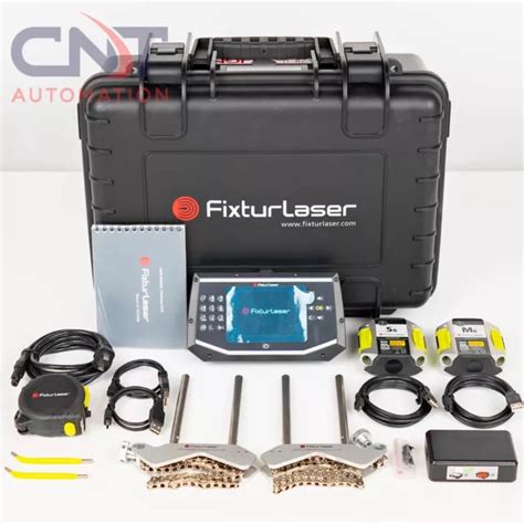 Fixturlaser Eco Laser Shaft Alignment System Tool Kit Acoem Vibralign