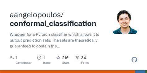 GitHub Aangelopoulos Conformal Classification Wrapper For A PyTorch Classifier Which Allows