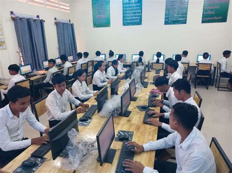 Ampil High School Computer Lab Classroom Of Hope