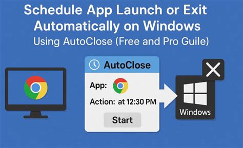 Schedule App Launch Or Exit Automatically On Windows Using Autoclose