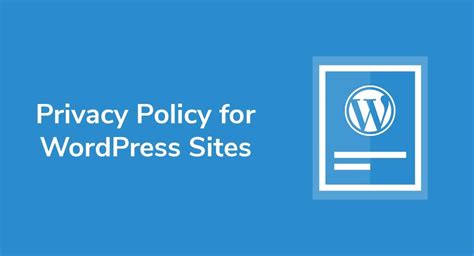 What Is A Privacy Policy Privacy Policies