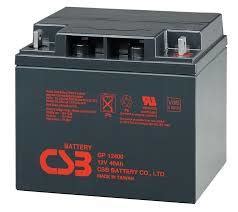 Genuine Csb Gp-12400 12 Volt 40ah Valve Regulated Sealed Lead Acid ...