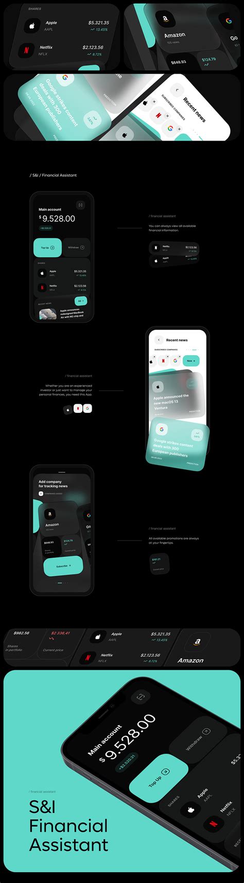 Mobile UI UX Design Behance