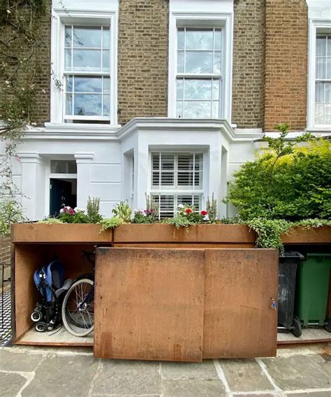 Garbage Can Cladding Ideas How To Hide Your Trash Bins