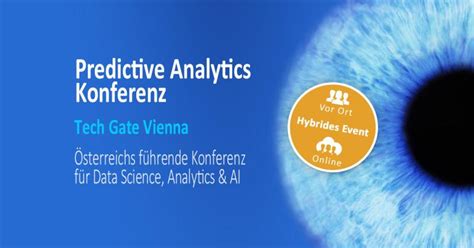 Vienna Data Science Group On Linkedin Predictive Analytics Konferenz Wien