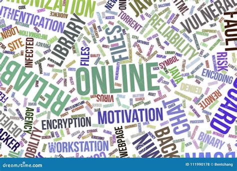 Online Conceptual Word Cloud For Business Information Technology Or