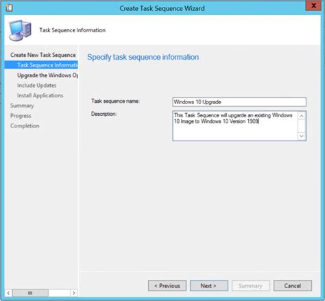 Windows 10 1909 Upgrade Using SCCM Task Sequence ConfigMgr HTMD Blog