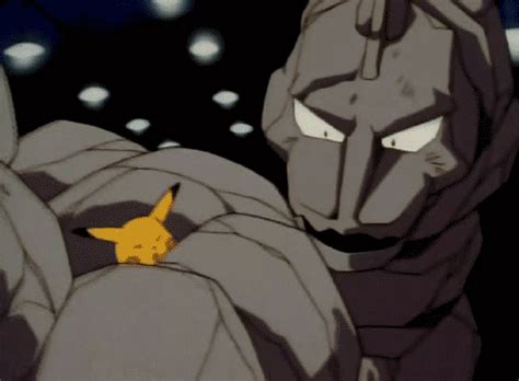 Brocks Onix Fighting Pikachu Pokémon Amino