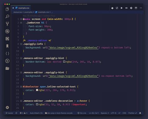 npm pop n lock theme vscode skypack