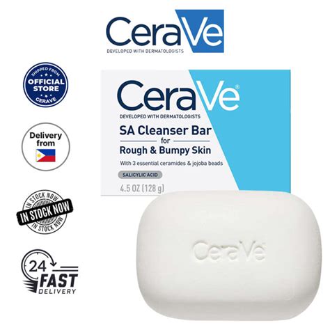 Cerave Sa Cleanser Bar For Rough And Bumpy Skin 128g Lazada Ph Cerave Sa Cleanser Bar For Rough And Bumpy Skin 128g Lazada Ph