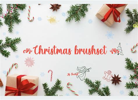 Christmas Set Procreate Brushes Graphicsbunker