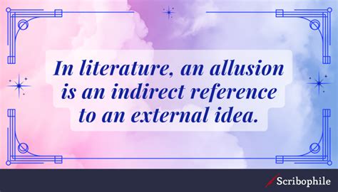 Allusion Literary Example