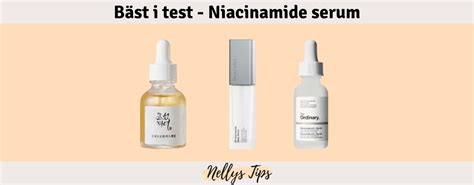 Niacinamide Serum Bäst I Test 2026 Topplista
