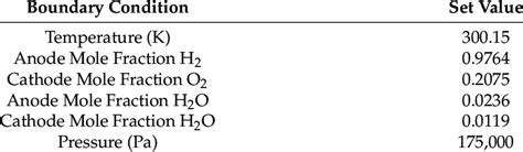 Validation Model Boundary Conditions Download Scientific Diagram