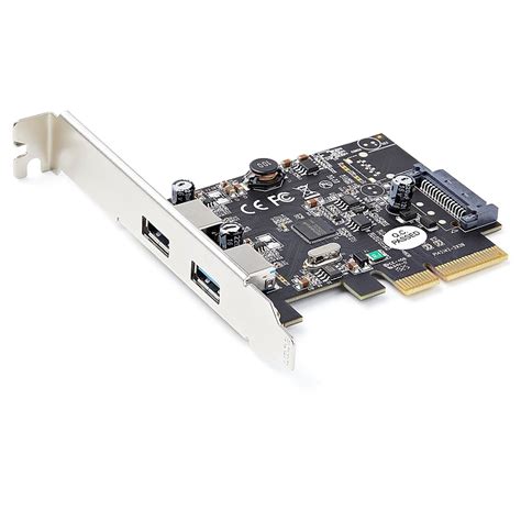 Startech 2 Port Pcie Gigabit Ethernet Adapter Pexusb312a3 Image 1