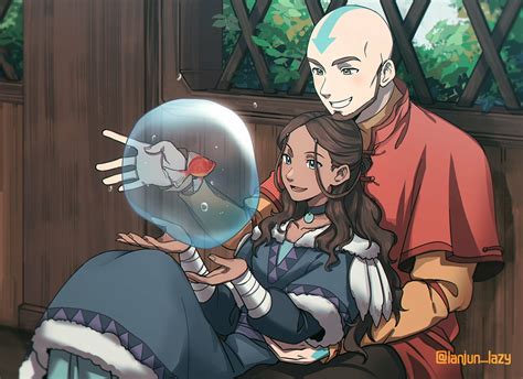 Download Aang Avatar Katara Avatar Anime Avatar The Last Airbender