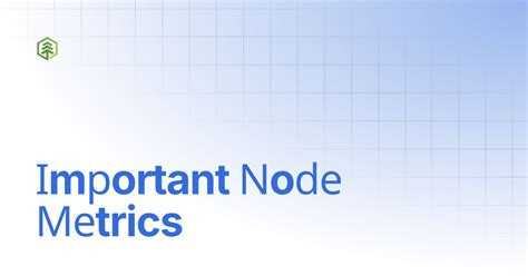 Important Node Metrics Forest Staking Services